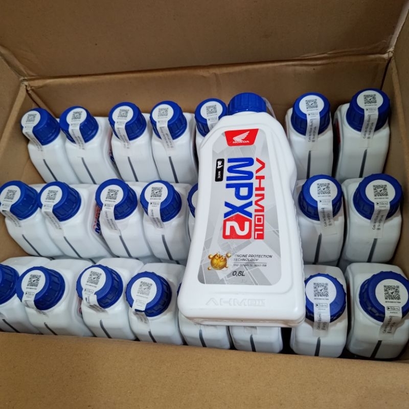 Jual OLI MPX2 MPX 2 PERDUS OIL MESIN 800ml MATIC HONDA AHM 0.8L 1 DUS ...