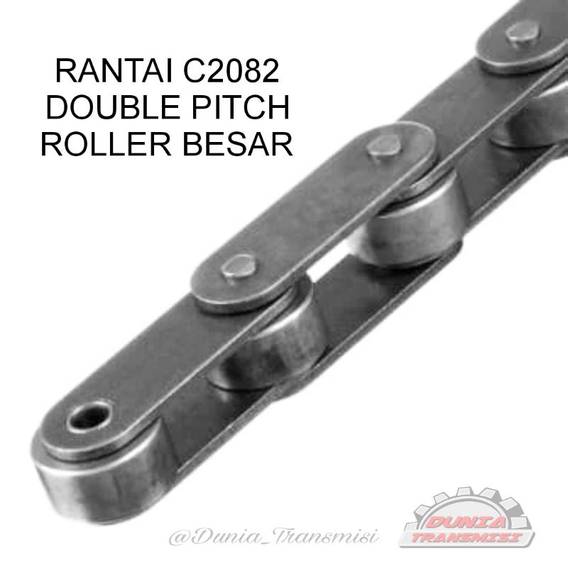 Jual Rantai C2082 Roller Besar C 2082 Double Pitch Chain C2082 Conveyor ...