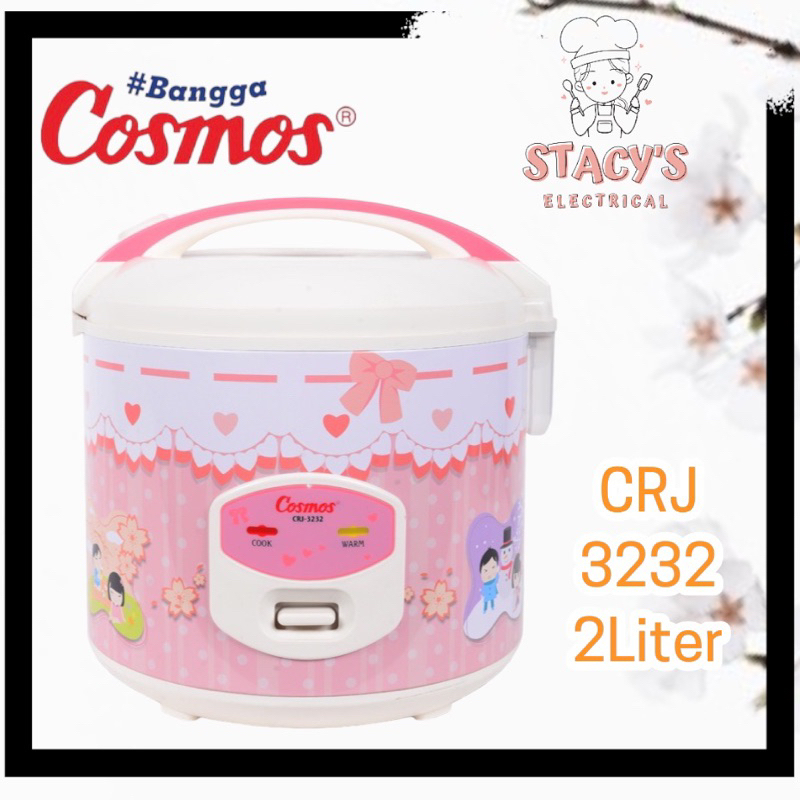 Jual MAGIC COM COSMOS 2 LITER CRJ 3232 / RICE COOKER COSMOS | Shopee ...