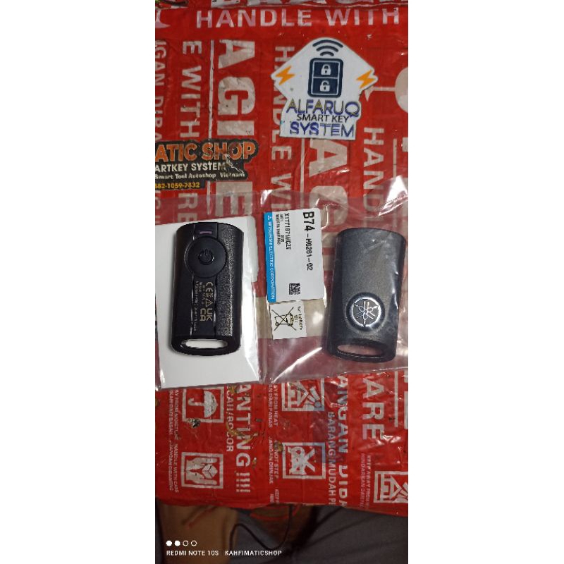Jual REMOTE YAMAHA ORIGINAL UNTUK NMAX NEW AEROX LEXI DAN FREEGO ...