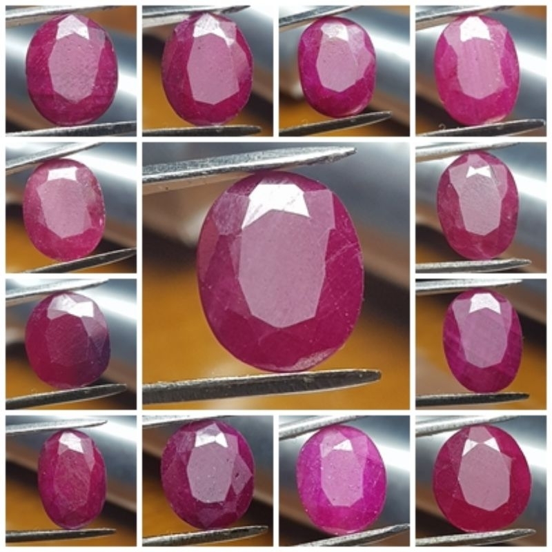Jual NATURAL RUBY (FREE SERTIFIKAT) | Shopee Indonesia