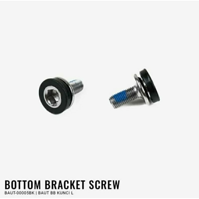 Jual Baut BB kotak Screw crank Bottom bracket kotak kunci L | Shopee ...