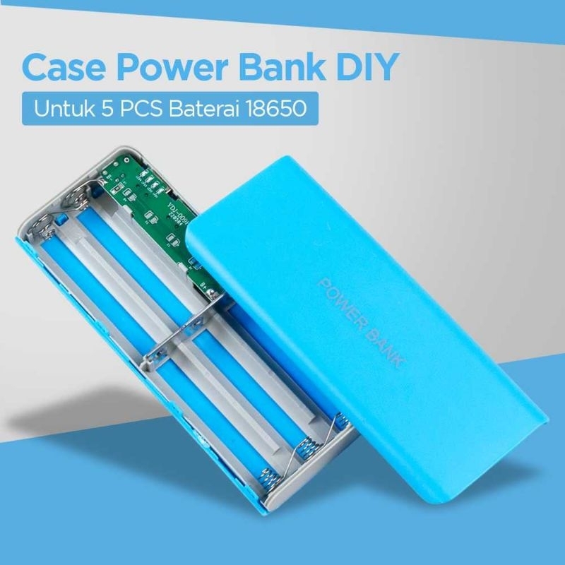 Jual Casing Powerbank 5 Slot 18650 Modul Power Bank | Shopee Indonesia