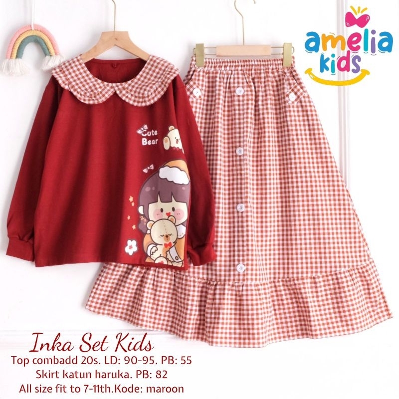 Jual Inka Set Kids by amelia kids ori | Shopee Indonesia