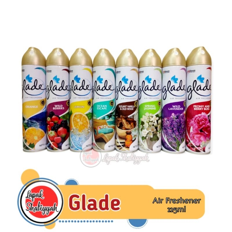 Jual Glade Aerosol Air Freshener Spray 225ml | Shopee Indonesia