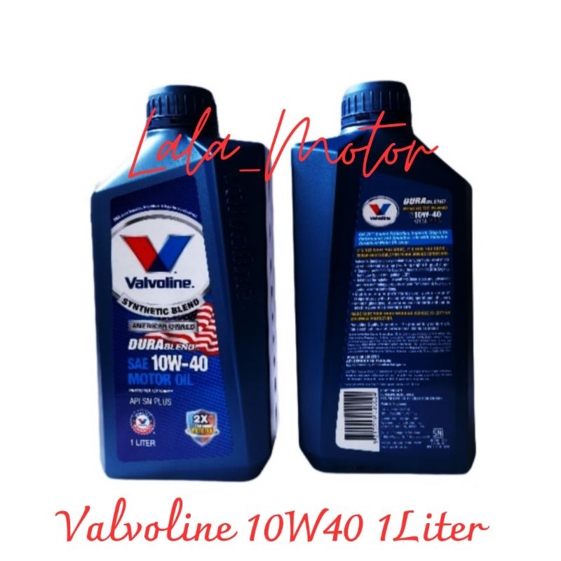 Jual Oli Mobil Valvoline 10W40 1Liter | Shopee Indonesia