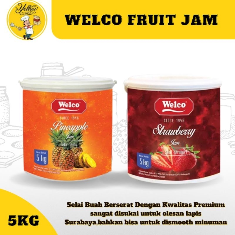 Jual WELCO FRUIT JAM REPACK 250GR | Shopee Indonesia