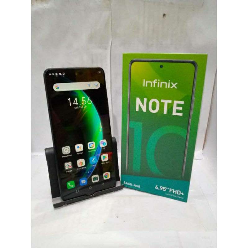 Jual Infinix note 10 4/64 GB Handpone Second Bekas Resmi Orignal ...