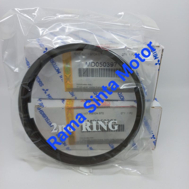 Jual RING PISTON RING SEHER SET L300 DIESEL NEW KUDA DIESEL 4D55 4D56 ...