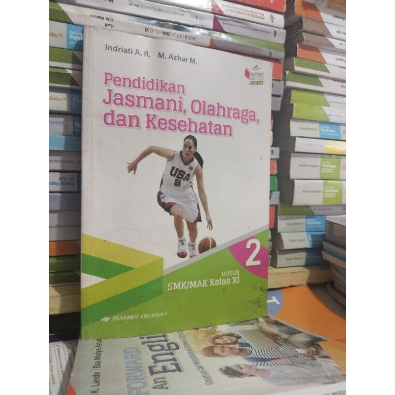 Jual buku pendidikan jasmani olahraga dan kesehatan/penjaskes/penjasorkes untuk smk mak kelas 11 ...