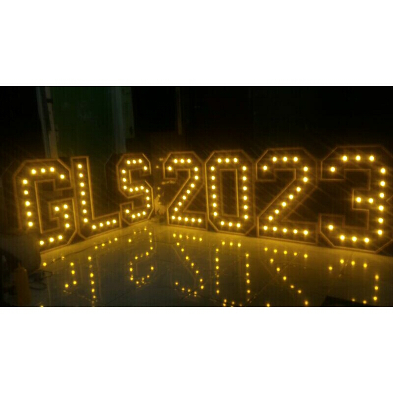 Jual Huruf LED & Angka LED custome | Shopee Indonesia