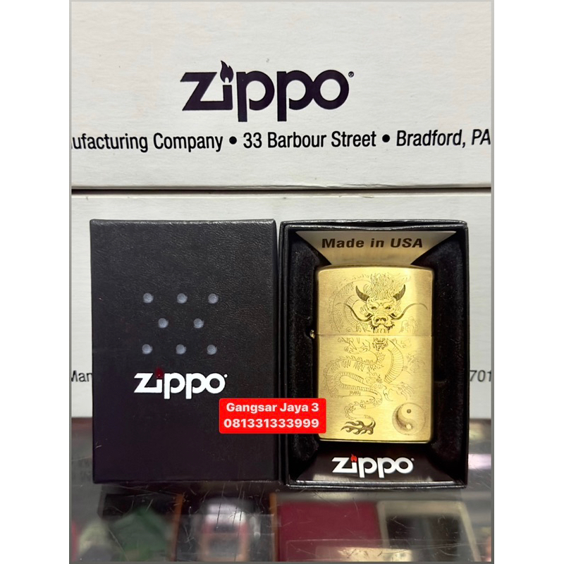 Jual korek zippo originalnal Asian Dragon | Shopee Indonesia