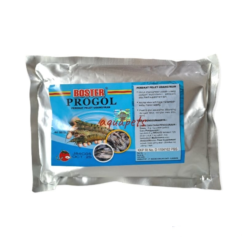 Jual Boster Progol Perekat Pakan Ikan 500gr | Shopee Indonesia
