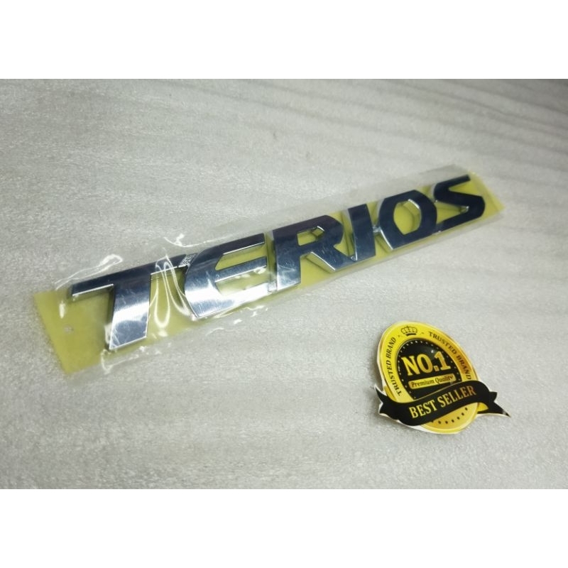 Jual stiker emblem logo tulisan terios | Shopee Indonesia