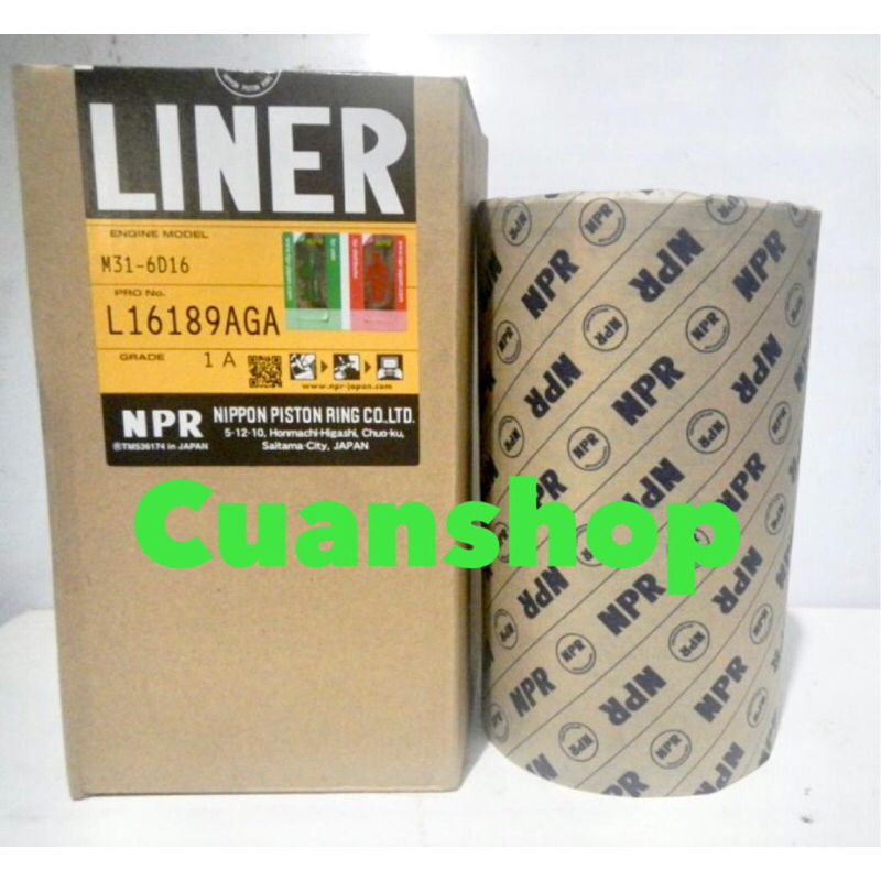 Jual Cylinder liner-BORING MITSUBISHI FUSO 6D16T PS220 GANJO NPR JAPAN ...