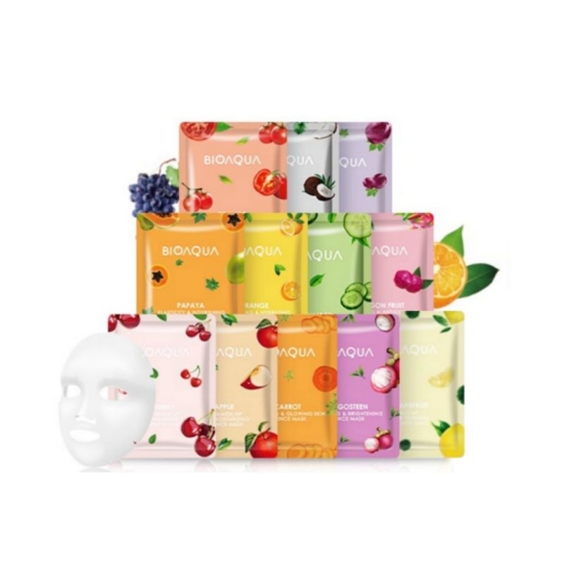 Jual BIOAQUA Sheet Mask Hydrating Essence 25gr | Shopee Indonesia