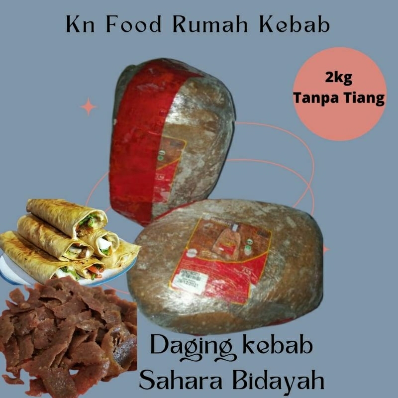 Jual Daging Kebab MIXED Bidayah 2Kg TANPA TIANG | Shopee Indonesia
