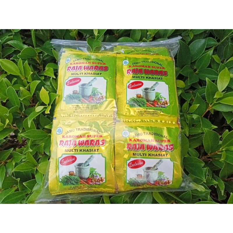 Jual Jamu raja waras serbuk non ampas ( 1 ball isi 30 sachet ) | Shopee ...