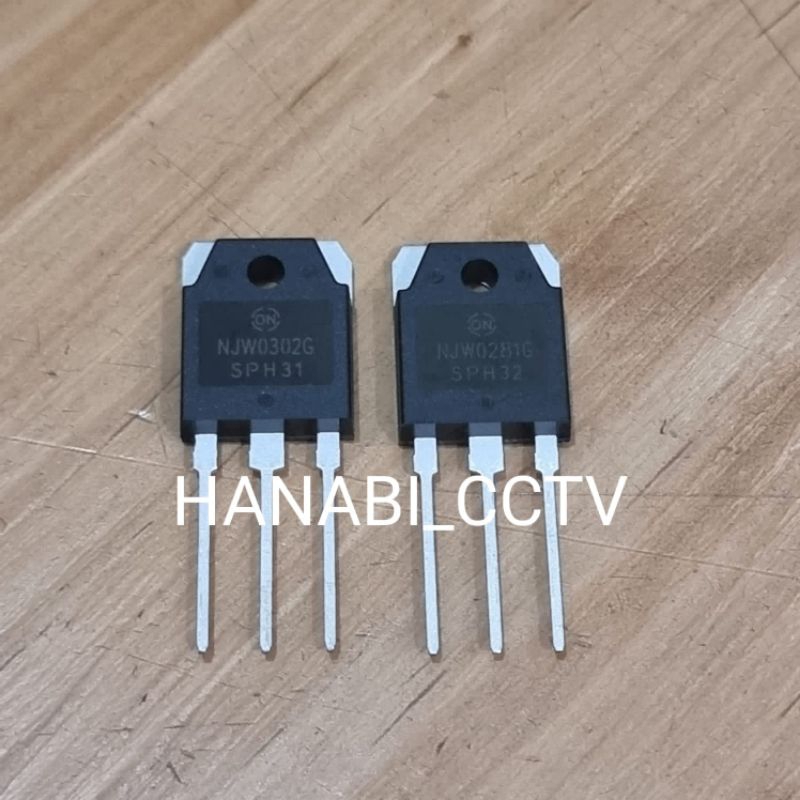 Jual Transistor NJW0302 NJW0281 NJW 0302 0281 1set Original | Shopee Indonesia