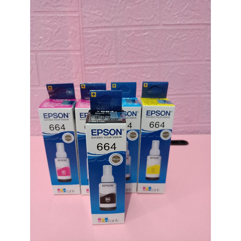 Jual Tinta Epson 664 Black | Shopee Indonesia
