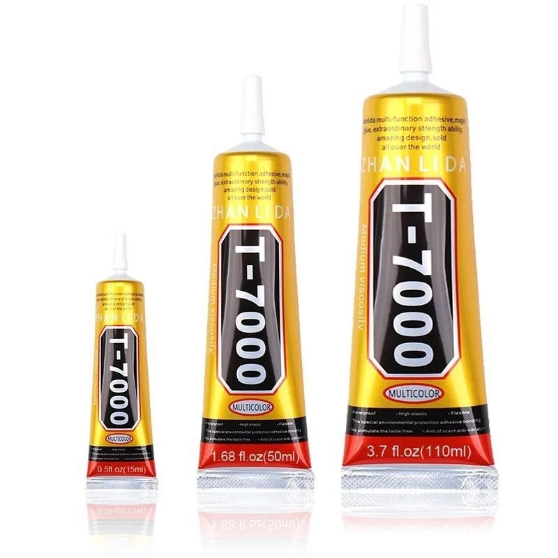 Jual Lem Lcd Lem Touchscreen Casing Backdoor T-7000 Hitam 3ml 15ml 50ml ...