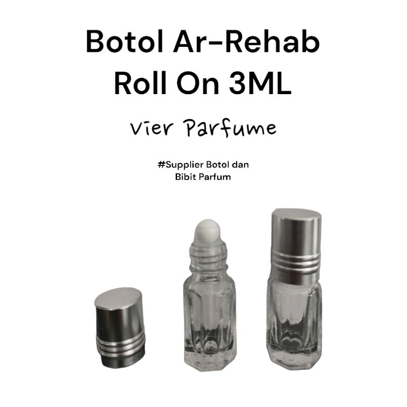 Jual BOTOL AR-REHAB ROLL ON 3ML | Shopee Indonesia