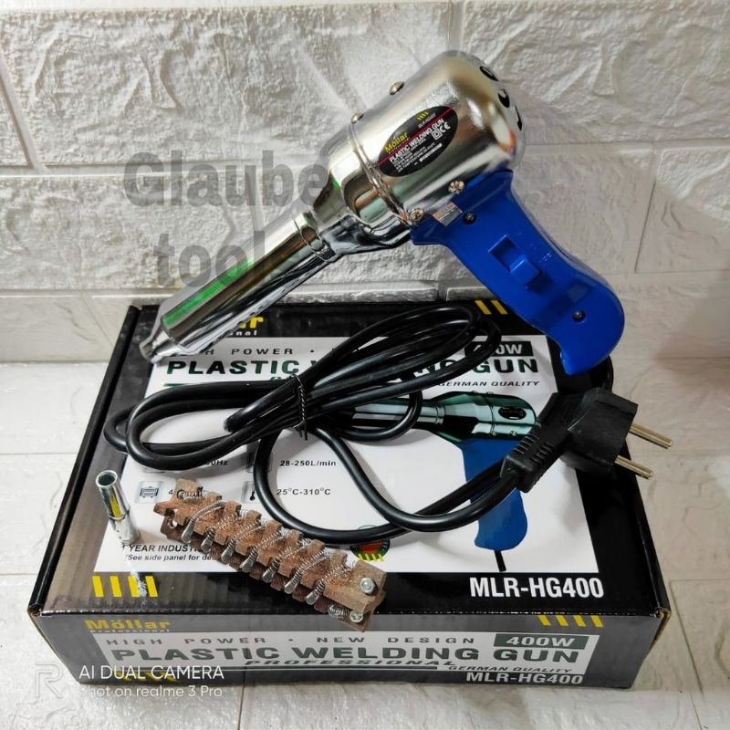 Jual Hot Gun Las Plastik Mollar Hg400 Plastic Welding Gun | Shopee ...