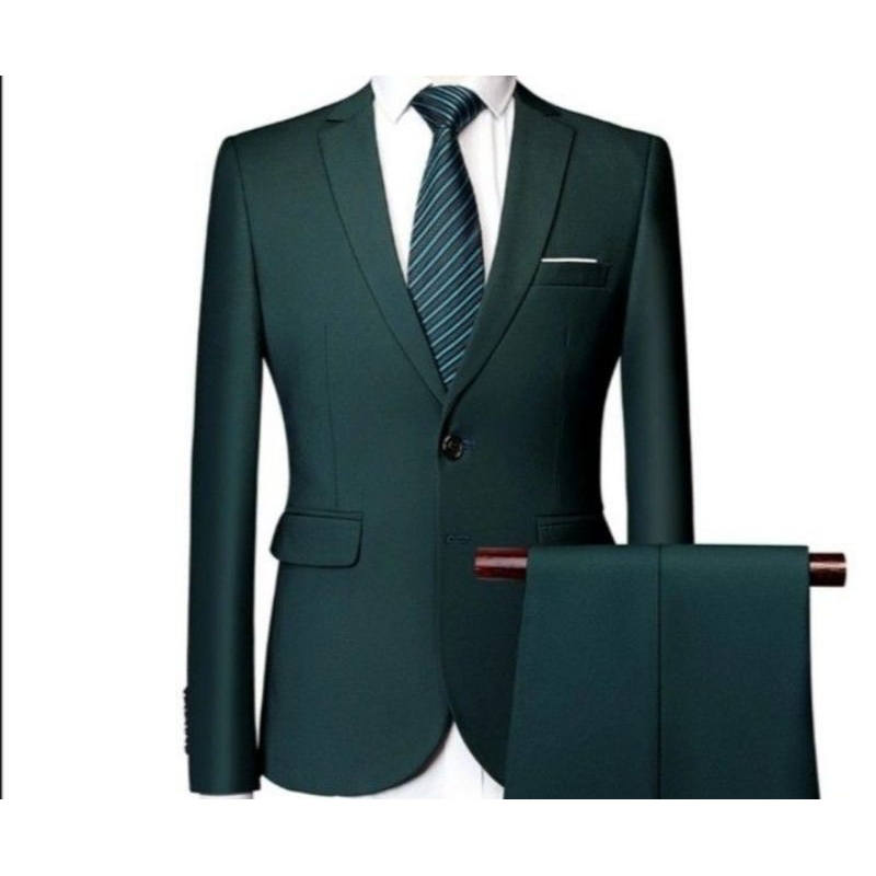 Jual SETELAN JAS BLAZER FORMAL WARNA GREEN EMERALD | blazerr warna ...