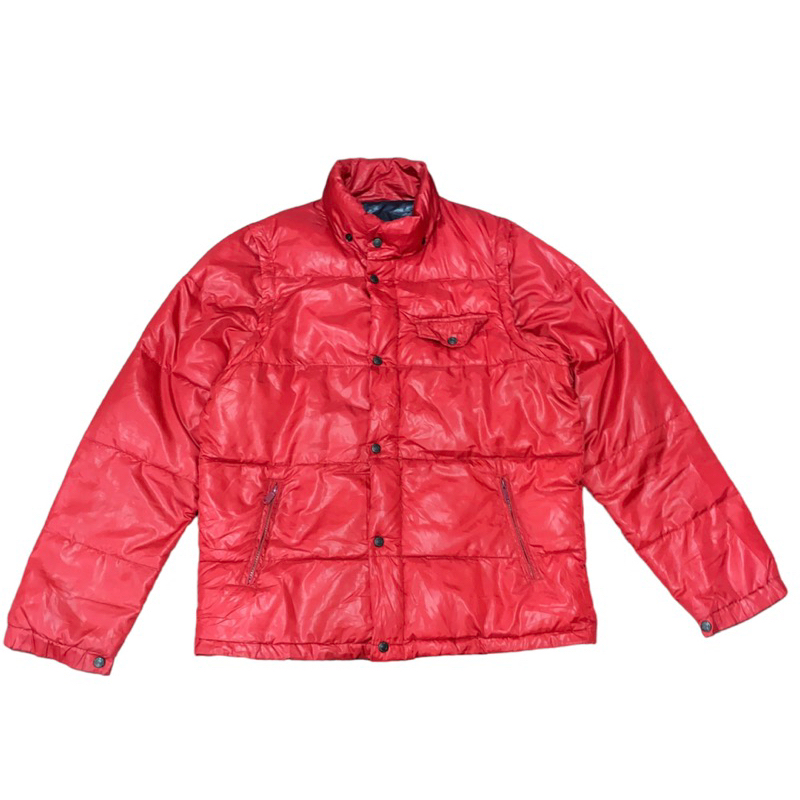 Jual Jacket Puffer Gelembung Merah | Jacket Cowok Puffer Gelembung ...
