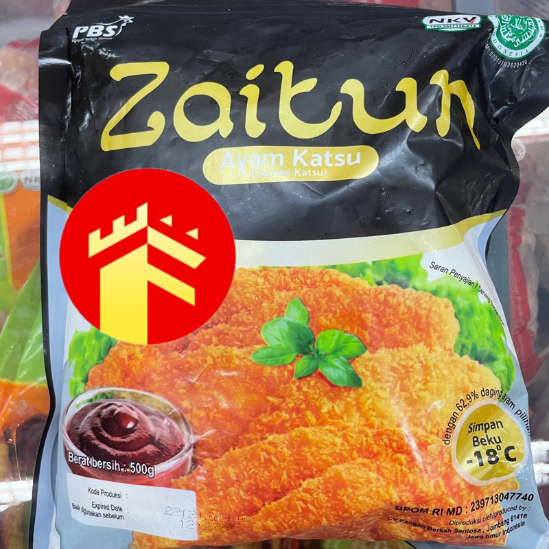 Jual ZAITUN CHICKEN KATSU 500 GR | Shopee Indonesia