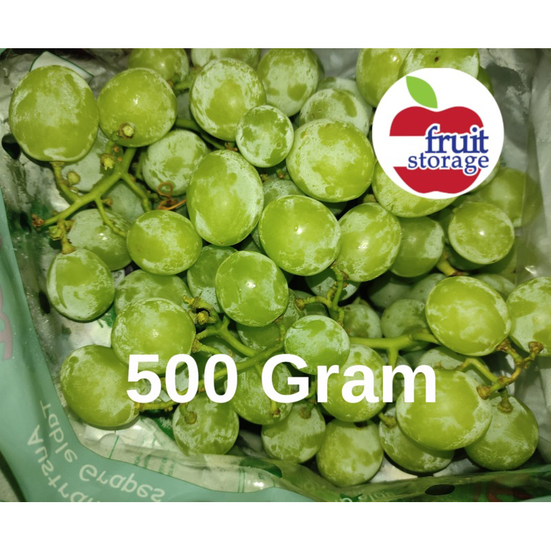 Jual Anggur Hijau tanpa biji Seedless Import buah Shine Muscat impor ...