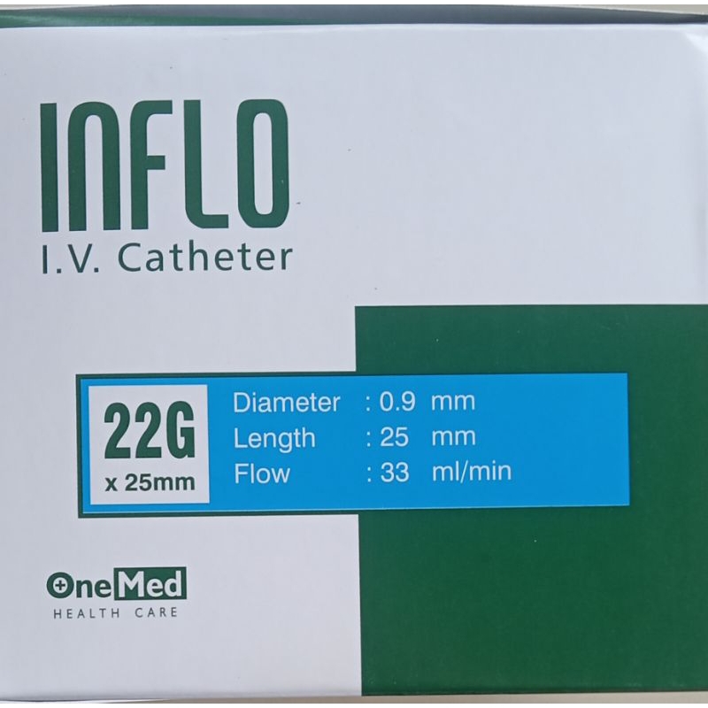 Jual Inflo I.V Catheter no 22G 24G 26G | Shopee Indonesia