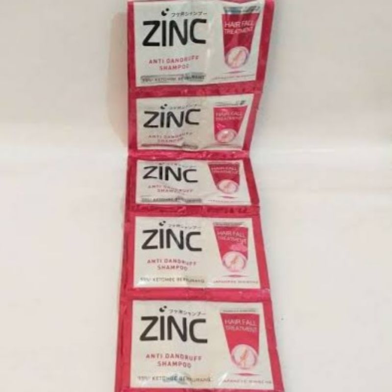 Jual Shampoo Zinc 1 Renteng Isi 12 Sachet Pink Anti Dandruff | Shopee ...
