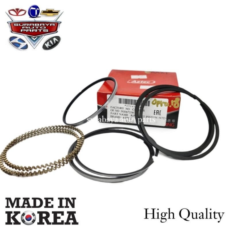 Jual Ring Piston Seher Seker Chevrolet Optra 1.8 1800 Cc Standart STD | Shopee Indonesia