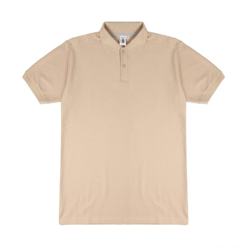 Jual POLO SHIRT BEIGE | Shopee Indonesia
