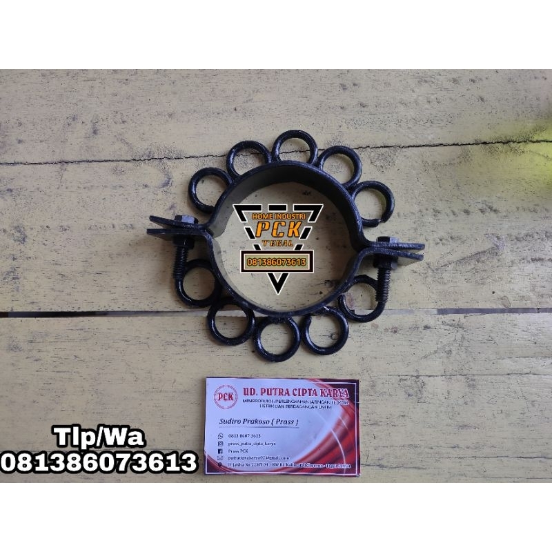 Jual CLAMP RING TIANG / POLESTRAP / CLAMP CINCIN TIANG / MULTIRING ...