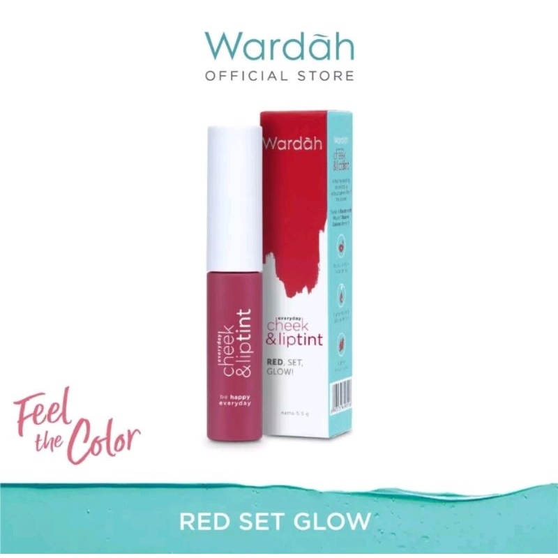 Jual WARDAH EVERYDAY CHEEK AND LIPTINT-Liptin | Shopee Indonesia