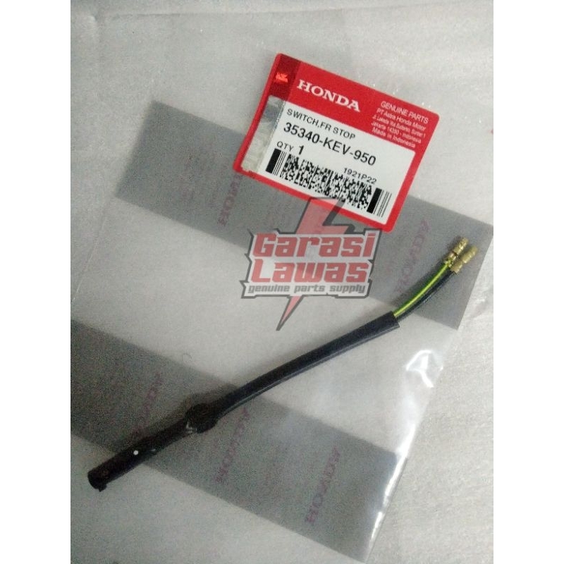 Jual 35340-KEV-950 Switch rem belakang original AHM Honda Genuine Parts ...