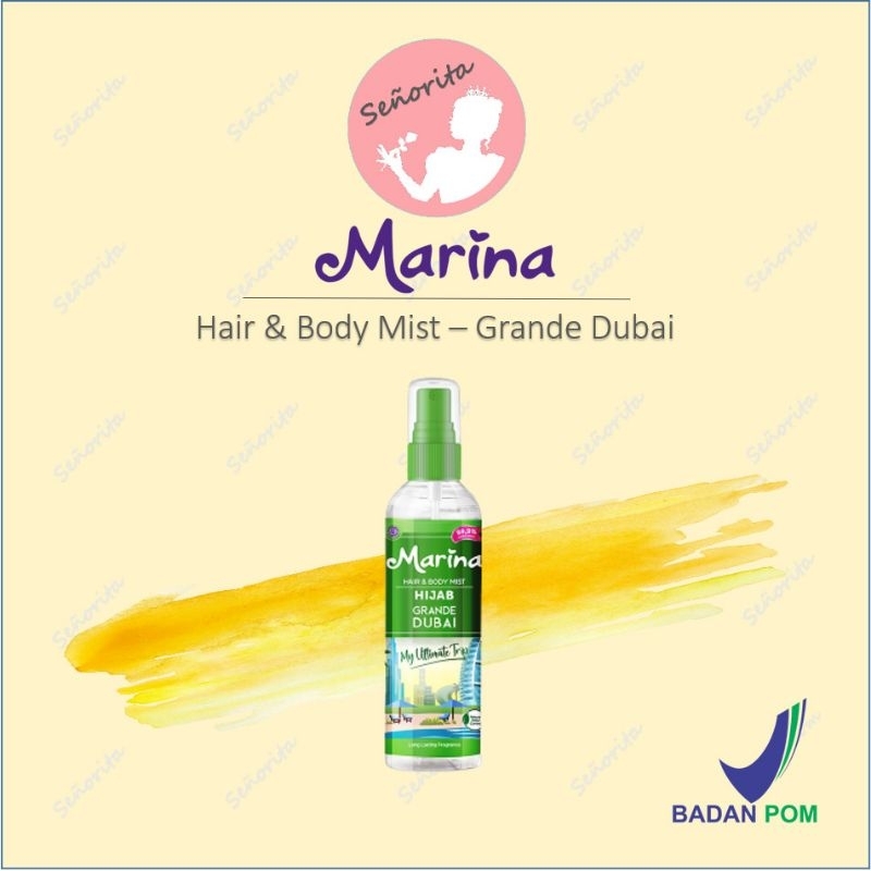 Jual MARINA Hair & Body Mist 100ml | Shopee Indonesia