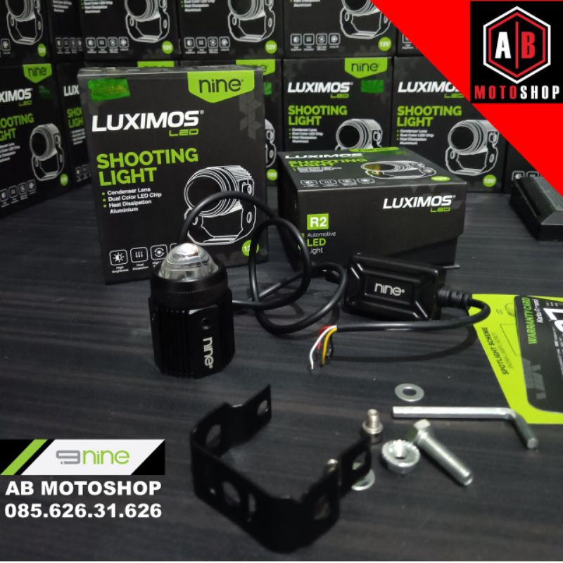 Jual Lampu LED motor mobil luminos luximos R2 | Shopee Indonesia
