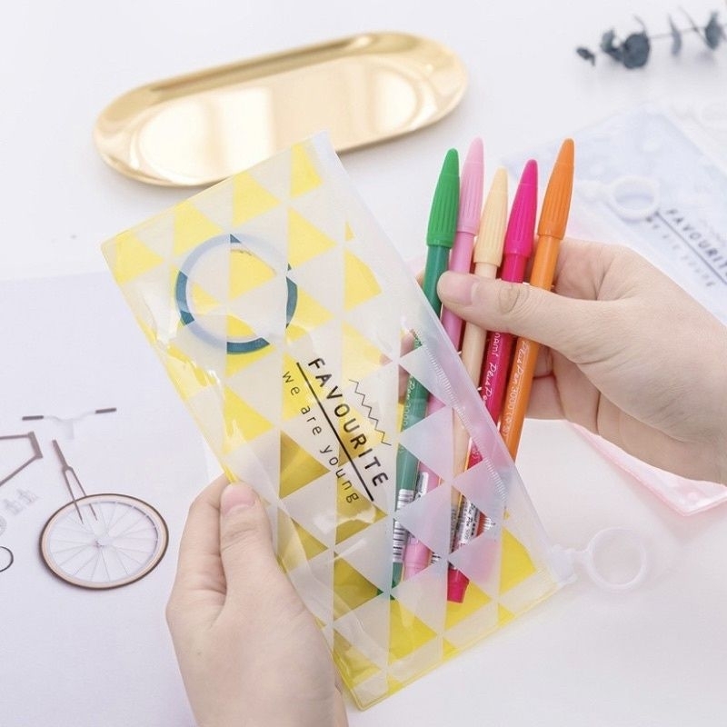 Jual Tempat pensil pulpen transparan | Shopee Indonesia
