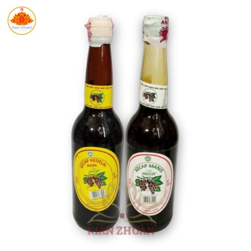 Jual Kecap Manis / Asin Cap Anggur 600ml | Shopee Indonesia