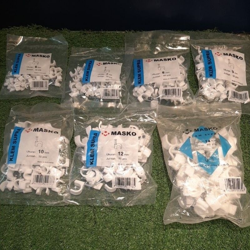 Jual Klem kabel ( Paku sadel ) Masko | Shopee Indonesia
