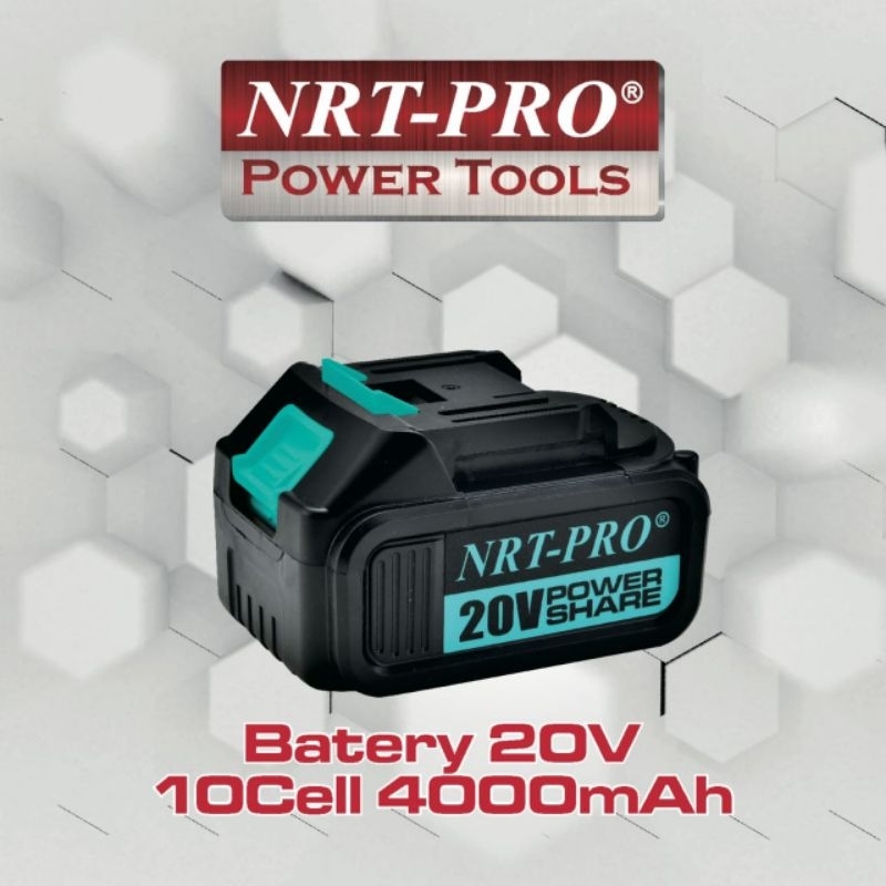 Jual NRT PRO Baterai Cadangan 12v 3cell, 20v 5cell, 20v 10cell | Shopee ...