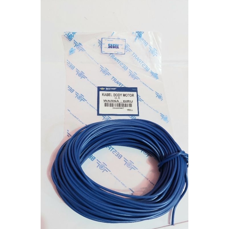 Jual KABEL BODY MOTOR 0.8 SERABUT STANDAR KABEL ROLL BESTPART | Shopee ...