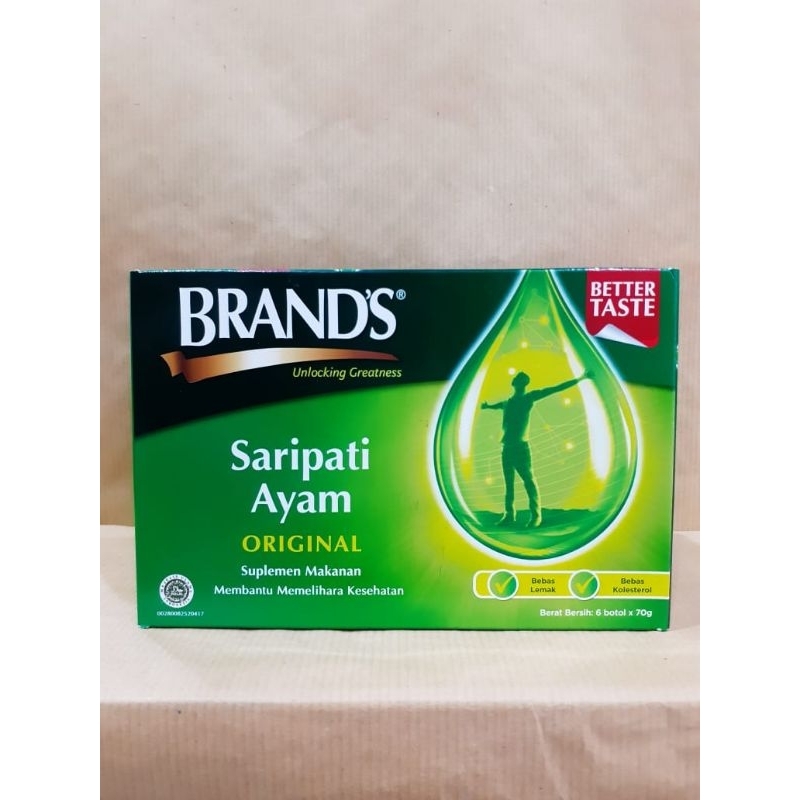 Jual Brand's Saripati Ayam Original 6's utk daya tahan tubuh | Shopee ...