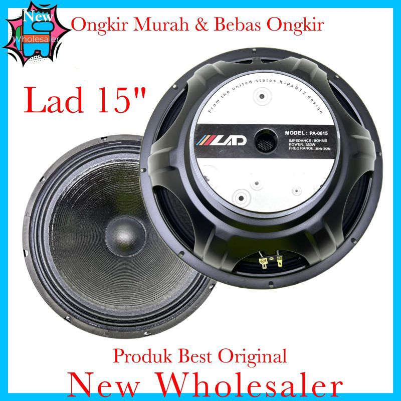 Jual speaker Componen audio lad pa 0615 original produk 15 inch ...