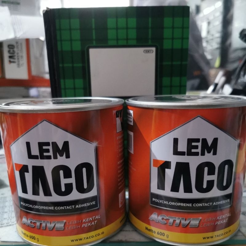Jual Lem kuning serbaguna TACO Active 600gram lem kayu hpl karpet ...