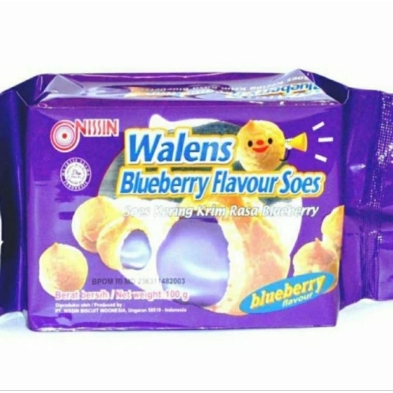 Jual Nissin WALENS Blueberry Soes Walens Soes Kering Sus Blueberry ...