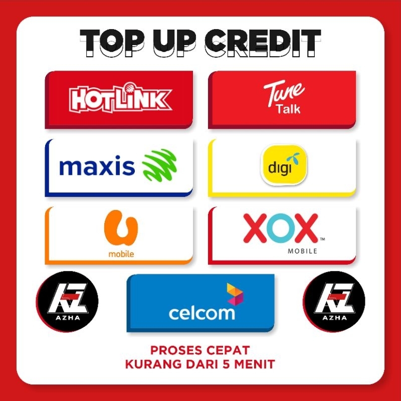 Jual Pulsa Malaysia RM5, RM10, RM30, RM50, &RM100 | Maxis, Umobile, Celcom, Tunetalk, Digi, XOX ...